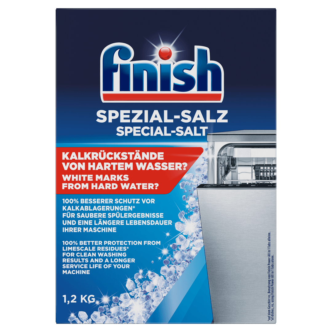 Unser Spülmaschinensalz | Finish DE